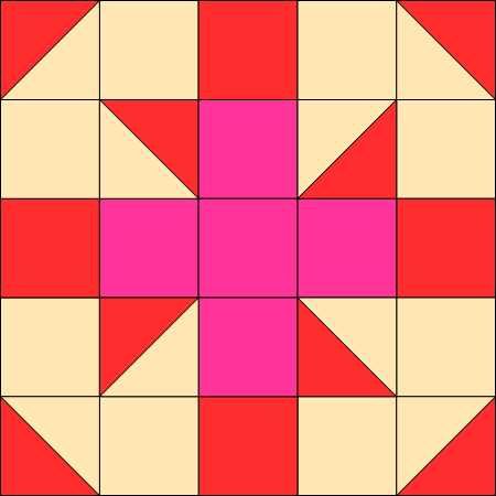 Baton Rouge Square – Quilting On A Budget